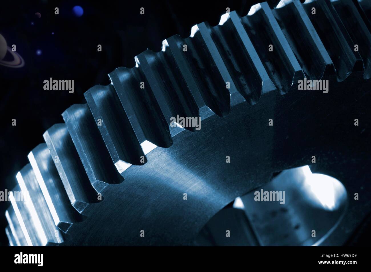 Metal cogs, close up Stock Photo - Alamy