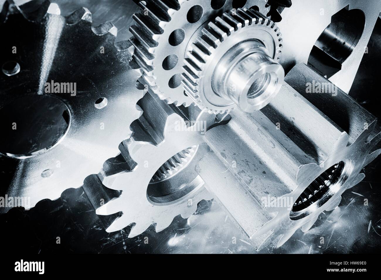 Cogs and gears, close up Stock Photo - Alamy