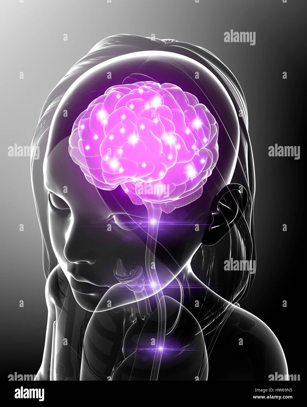 Childs brain activity hi-res stock photography and images - Alamy