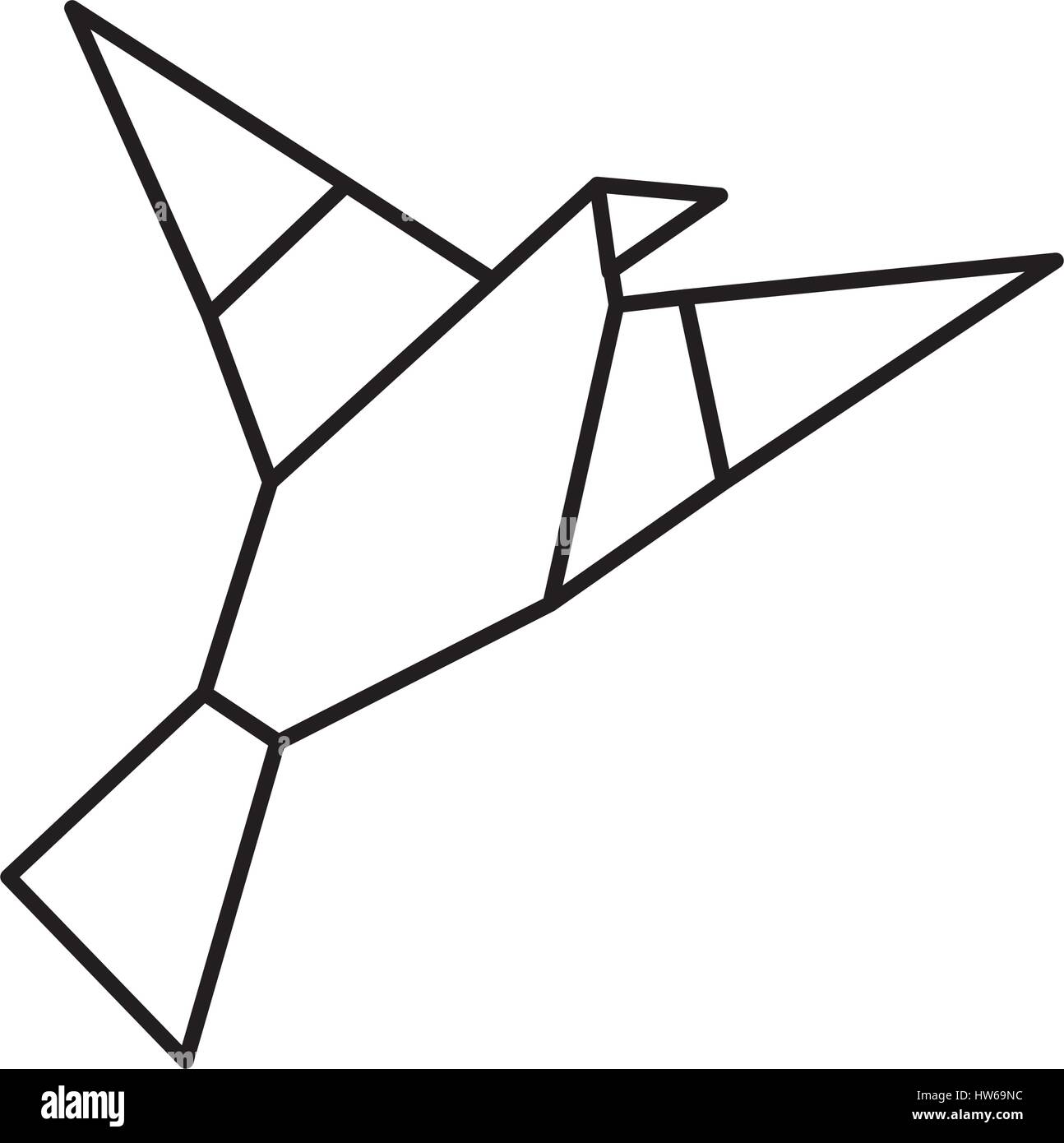 bird low poly style Stock Vector Image & Art - Alamy