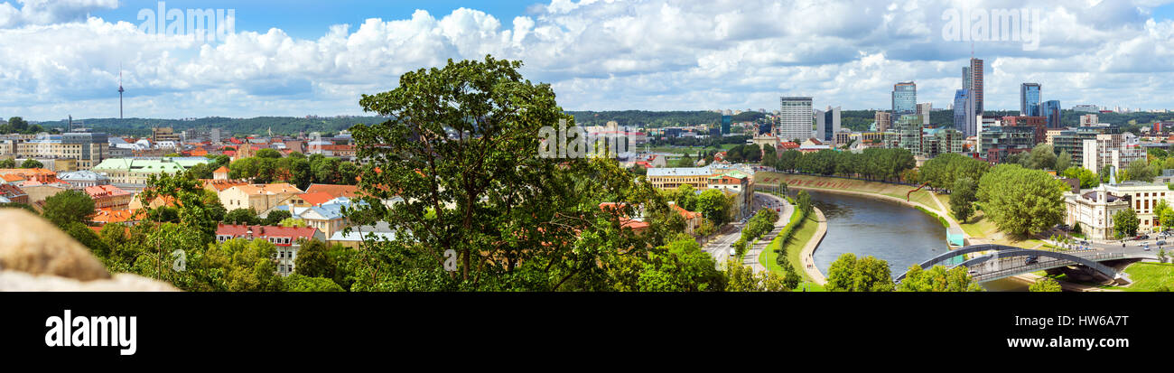 Vilnius old town top view hi-res stock photography and images - Alamy