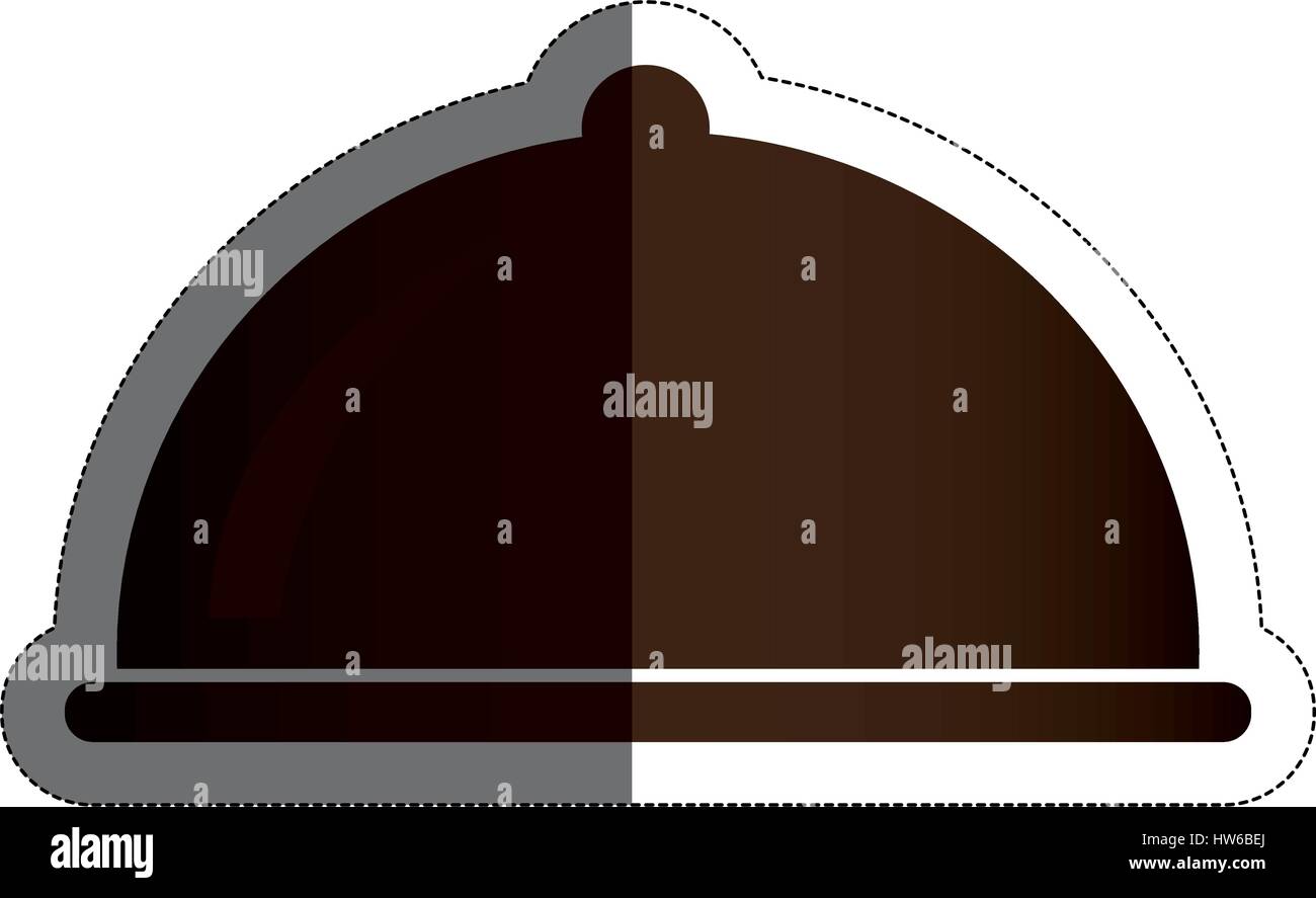 Silver platter and lid Stock Vector Images - Alamy
