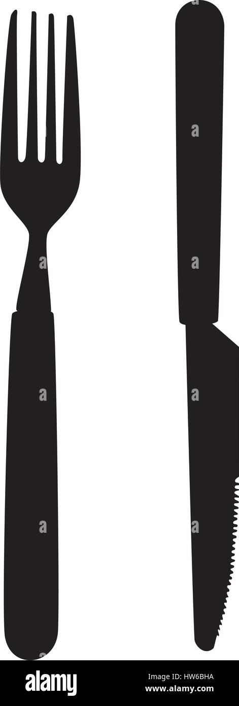 fork and knife Stock Vector Image & Art - Alamy