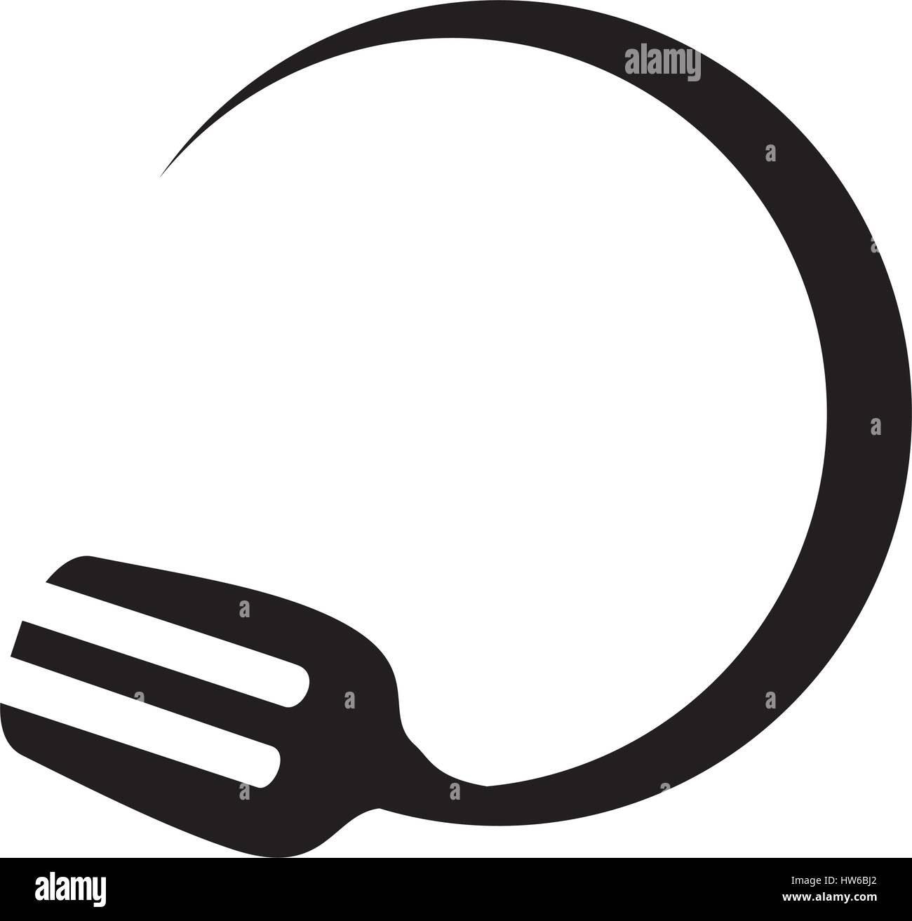 fork icon image Stock Vector Image & Art - Alamy