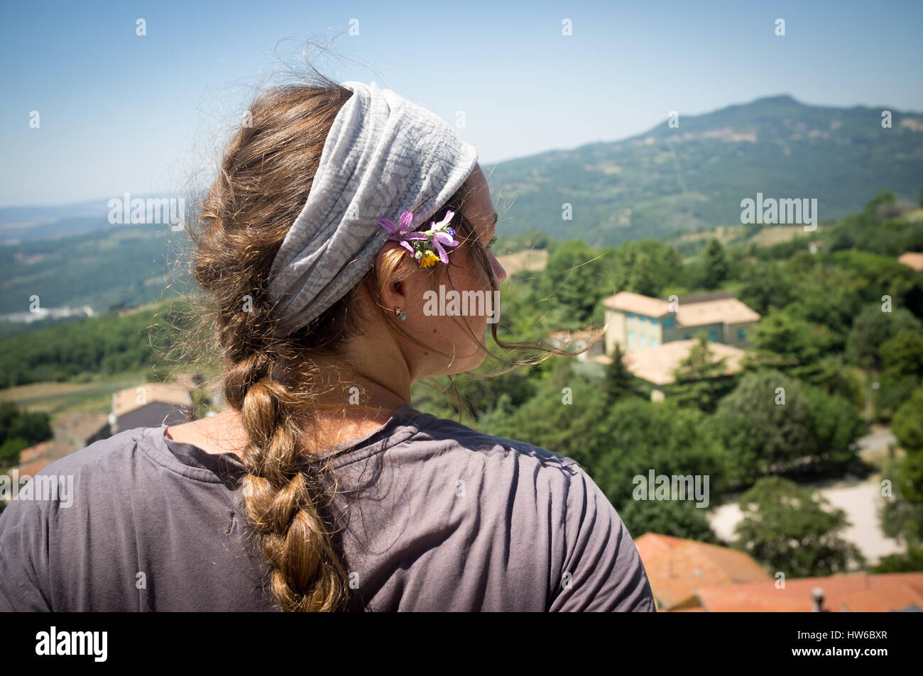 Girl in Italy Stock Photo - Alamy