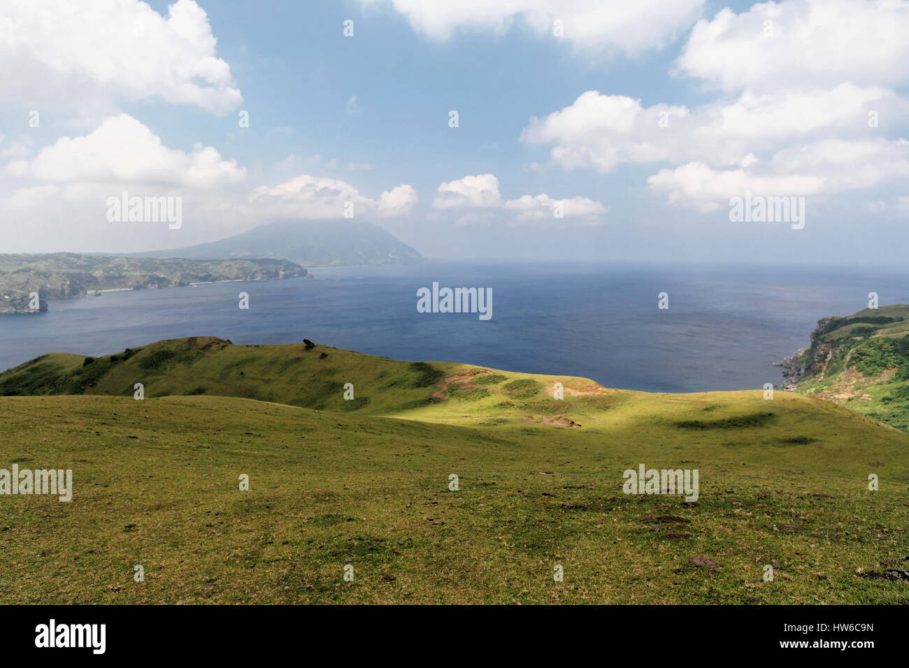 A Landscape View from Batanes Philippines Stock Photo - Alamy