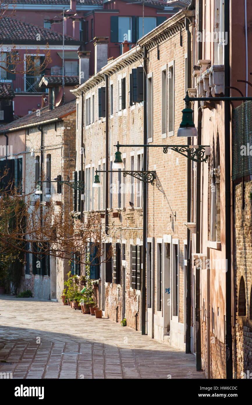 Street scene in Venice, Italy Stock Photo - Alamy