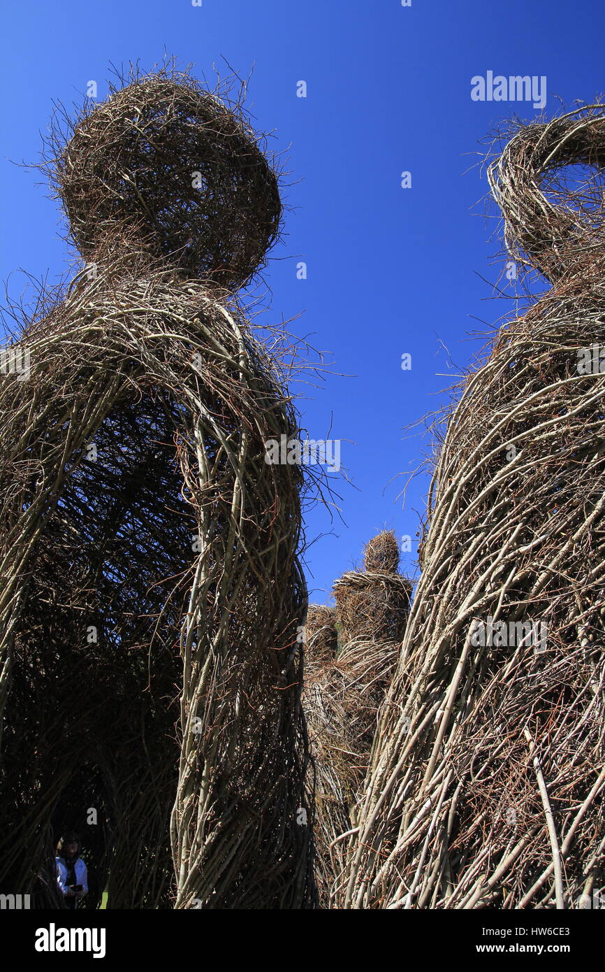 Stick work Art Patrick Dougherty Duke Garden Durham North Carolina ...