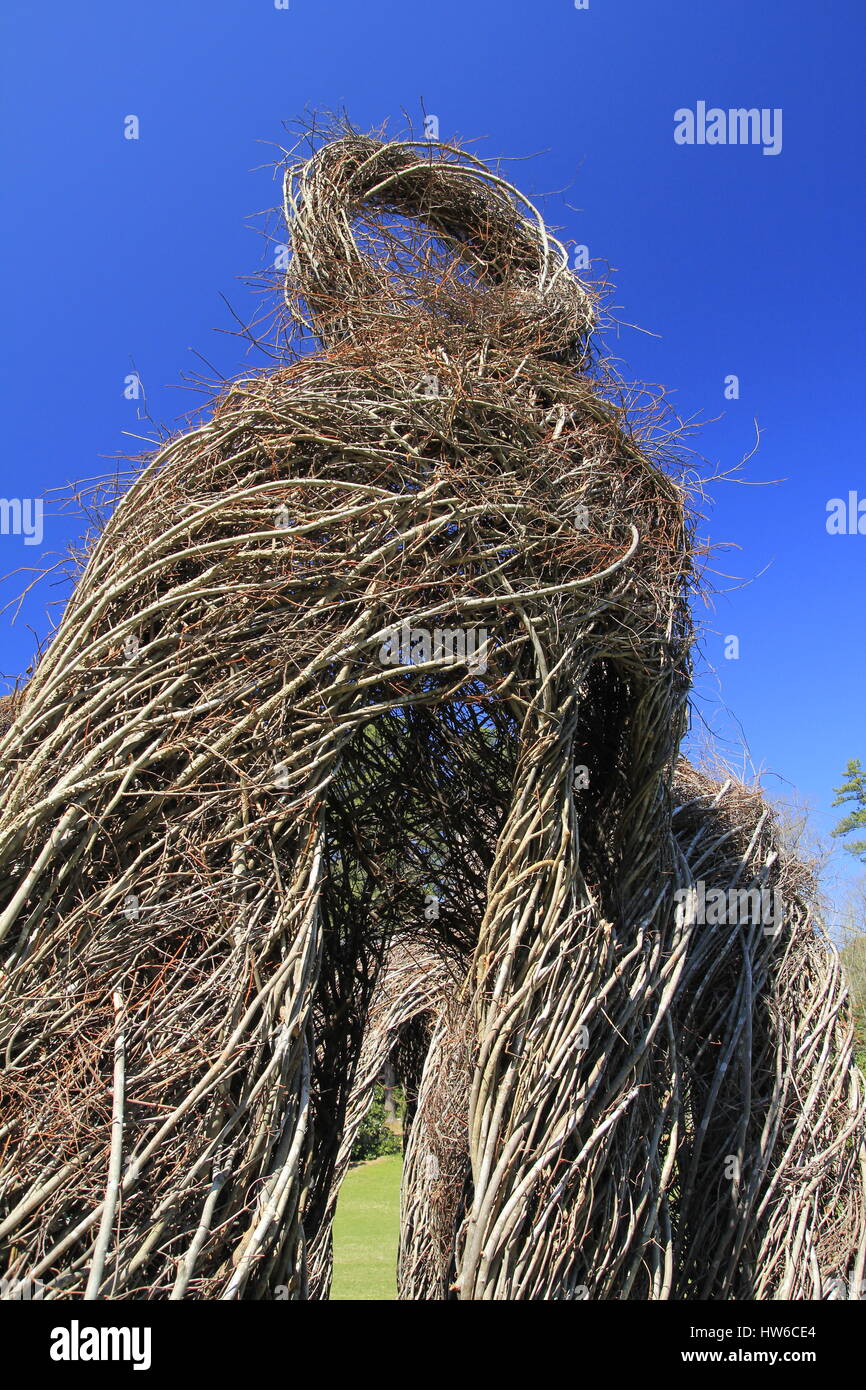 Stickwork patrick dougherty hi-res stock photography and images - Alamy