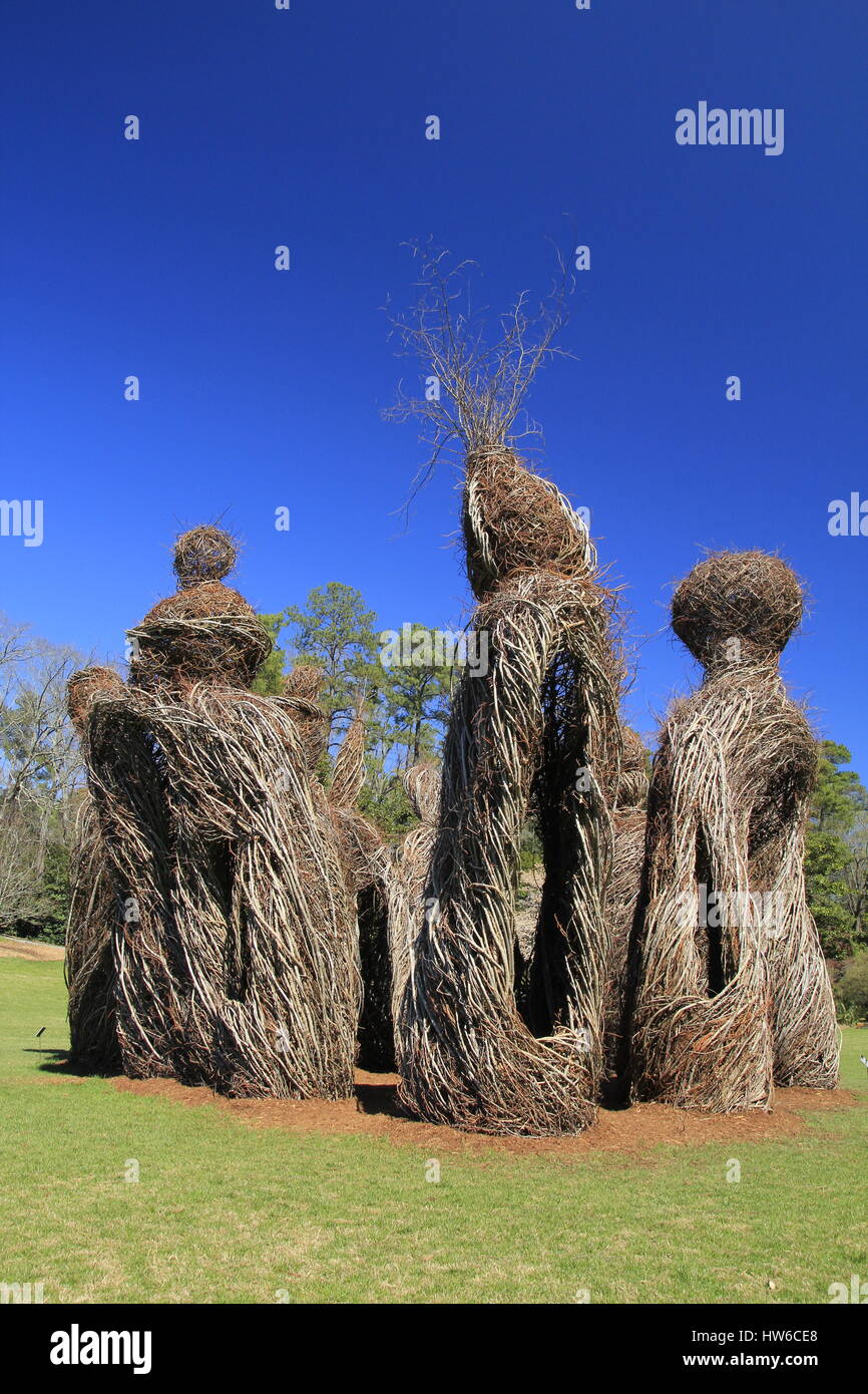 Stick work Art Patrick Dougherty Duke Garden Durham North Carolina ...