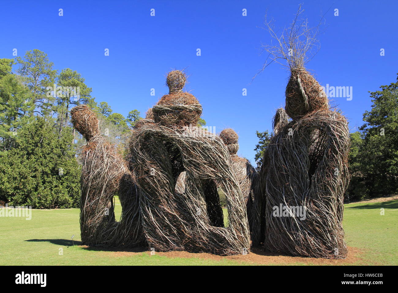 Stickwork patrick dougherty hi-res stock photography and images - Alamy