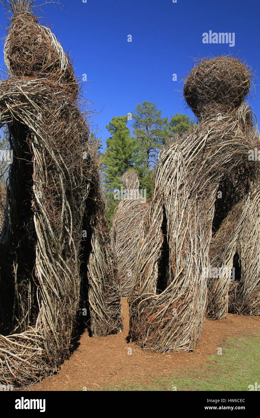 Stickwork patrick dougherty hi-res stock photography and images - Alamy