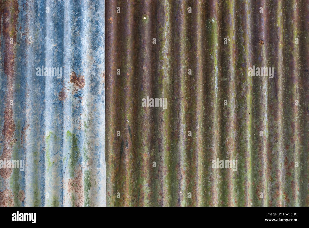 Rusty Corrugated Metal Sheet Background/ Texture Stock Photo - Alamy