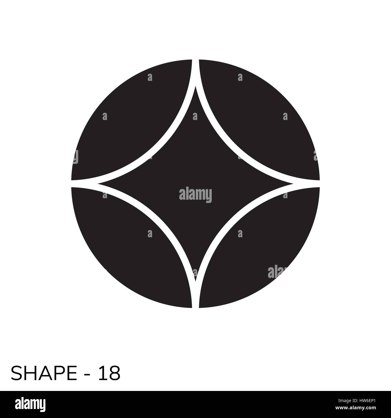 Simple geometric shape hi-res stock photography and images - Alamy