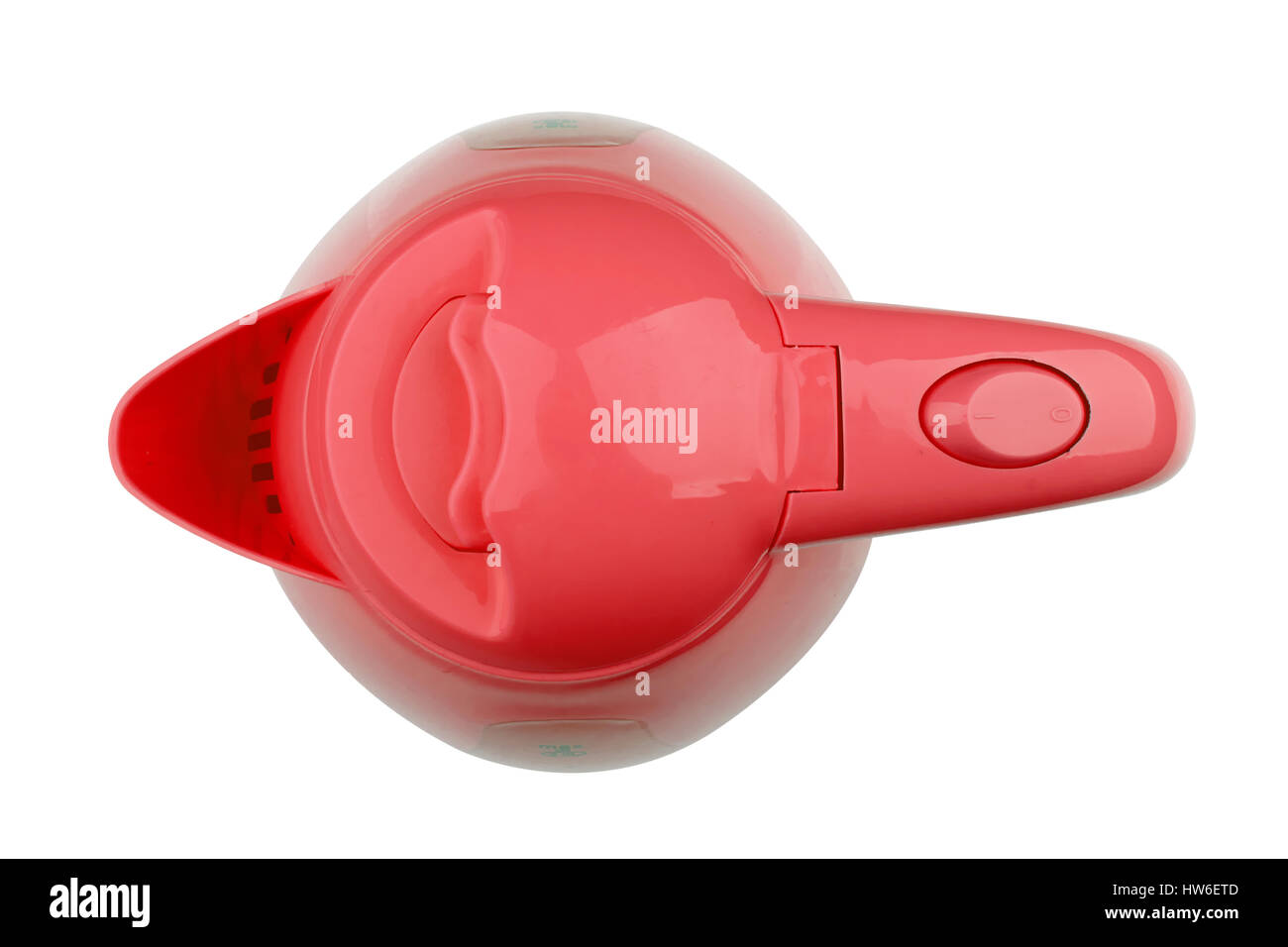 plastic electric kettle isolated on white background Stock Photo - Alamy