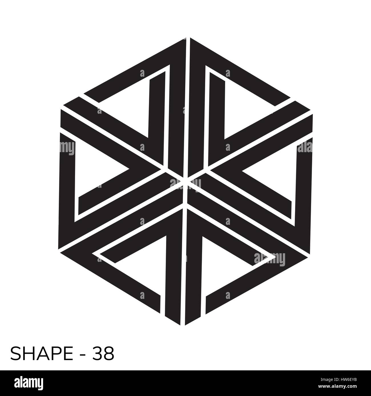 Simple geometric shape hi-res stock photography and images - Alamy