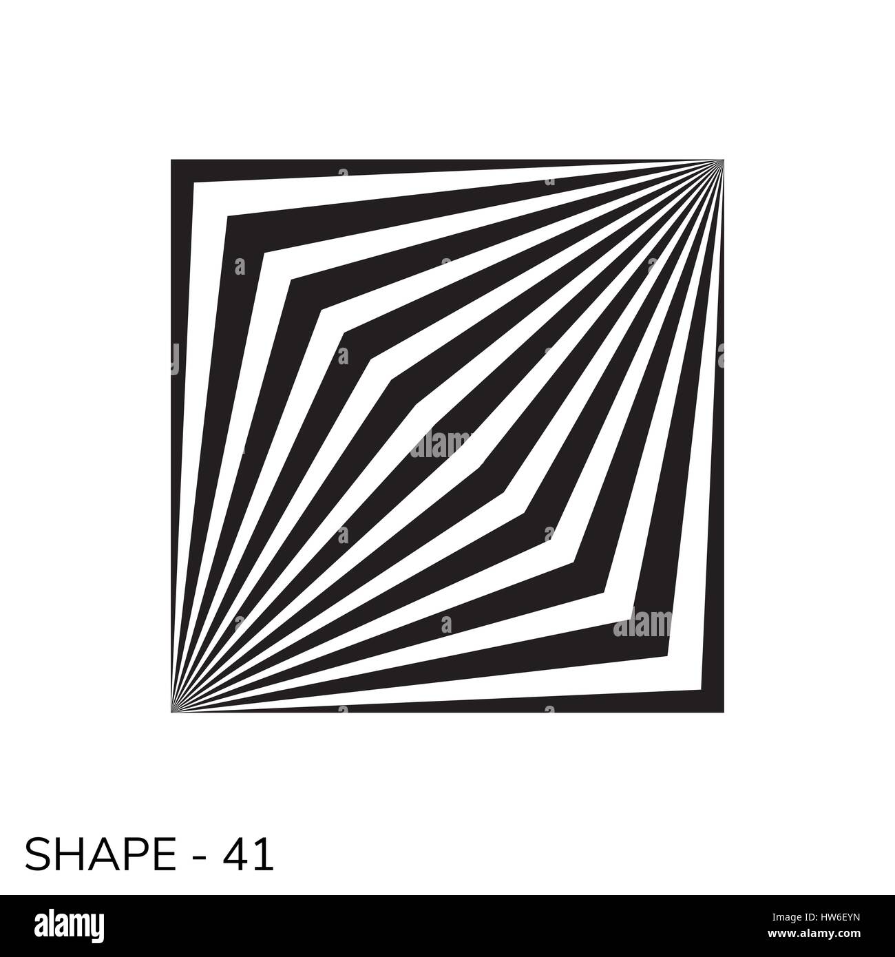 Simple Geometric Shape Stock Vector Image & Art - Alamy