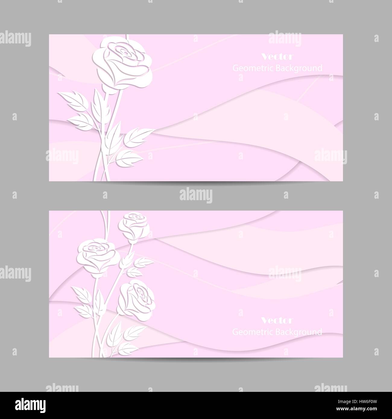 Set of horizontal banners Stock Vector Image & Art - Alamy