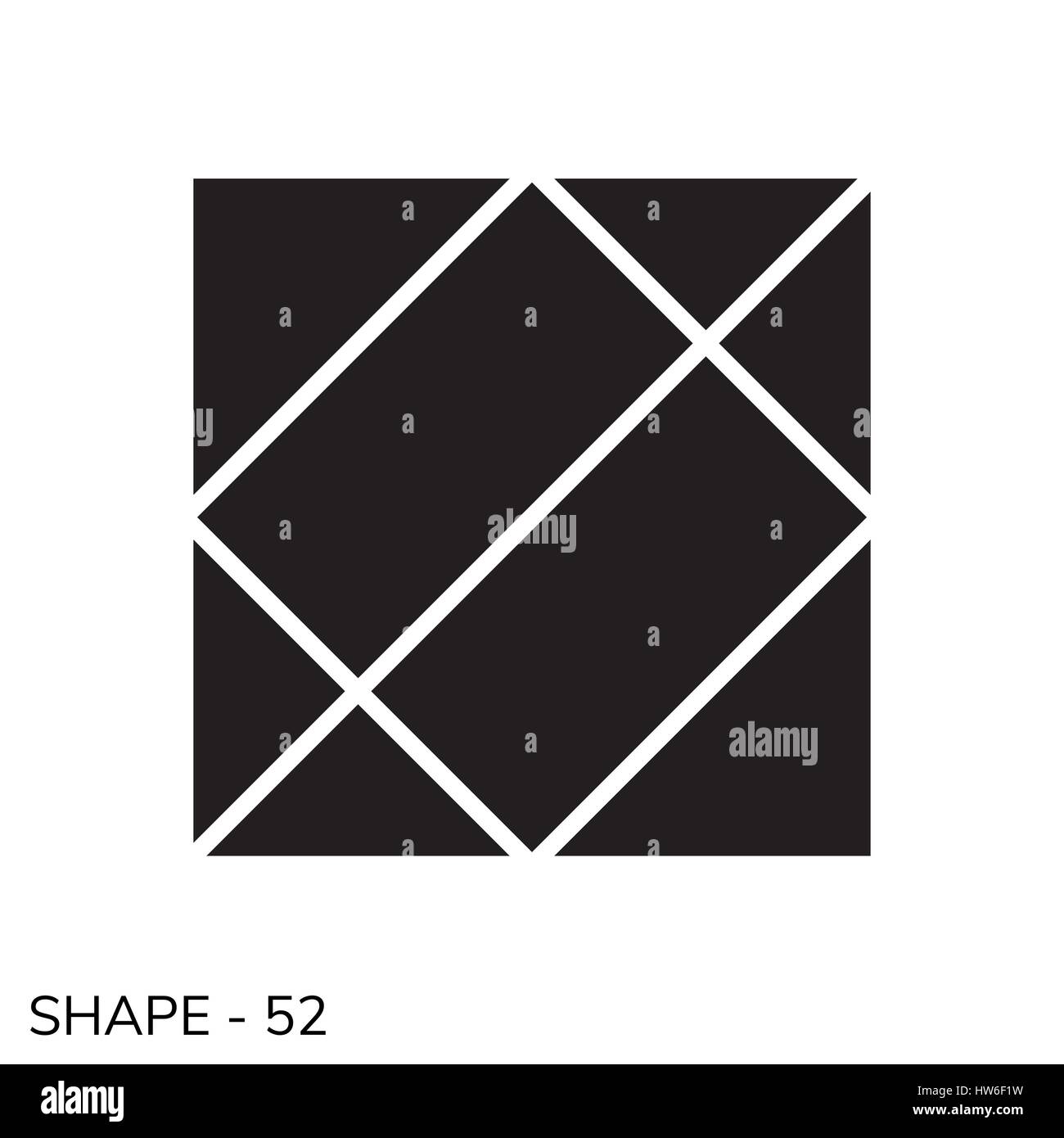 Simple Geometric Shape Stock Vector Image & Art - Alamy