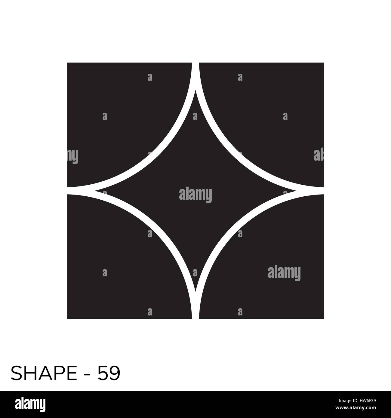 Simple geometric shape hi-res stock photography and images - Alamy
