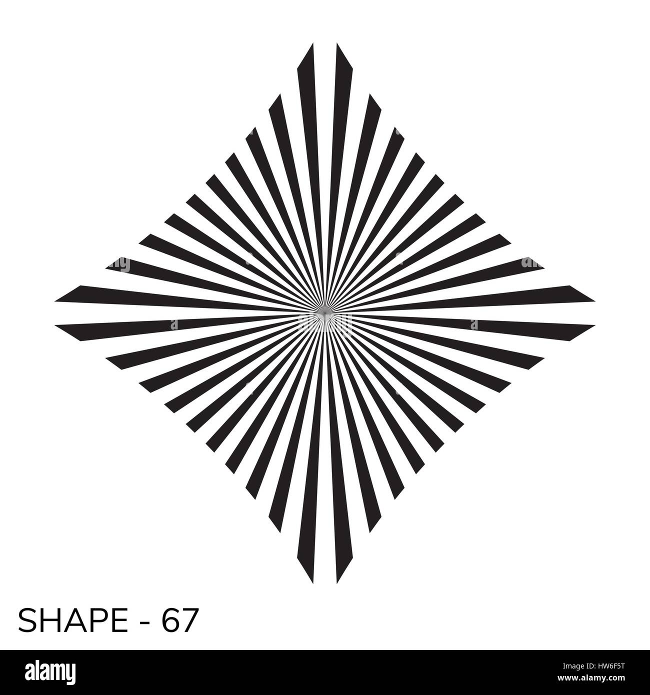 Simple Geometric Shape Stock Vector Image & Art - Alamy