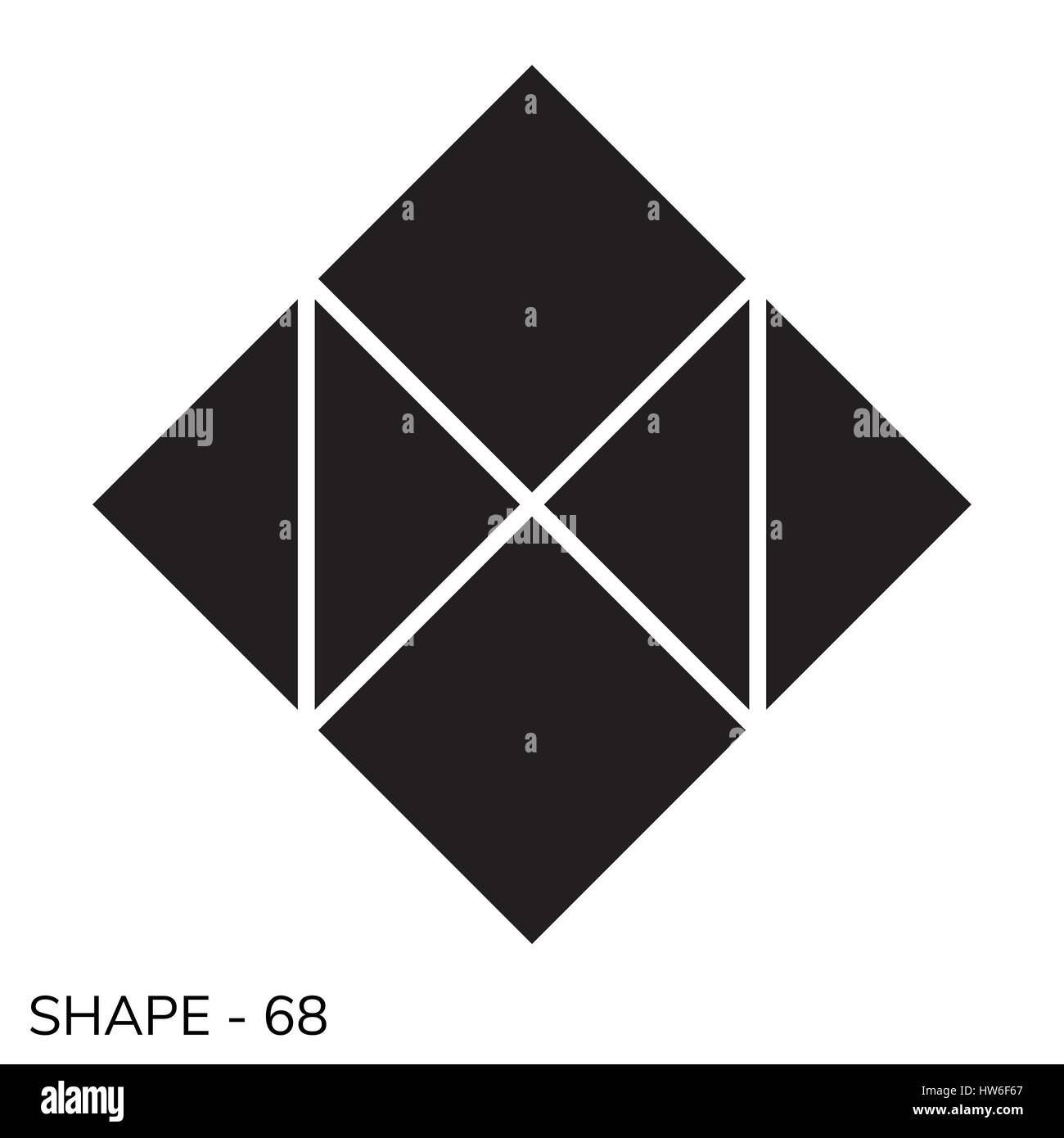 Simple Geometric Shape Stock Vector Image & Art - Alamy