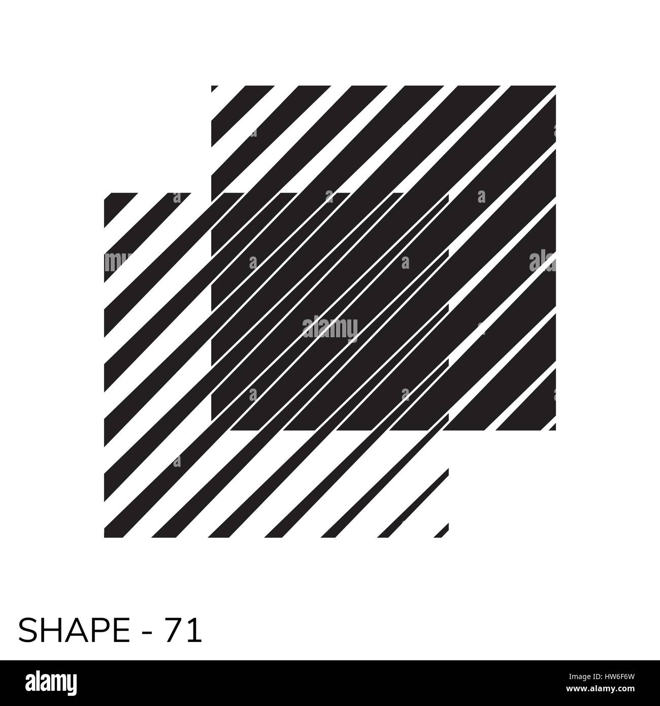 Simple Geometric Shape Stock Vector Image & Art - Alamy