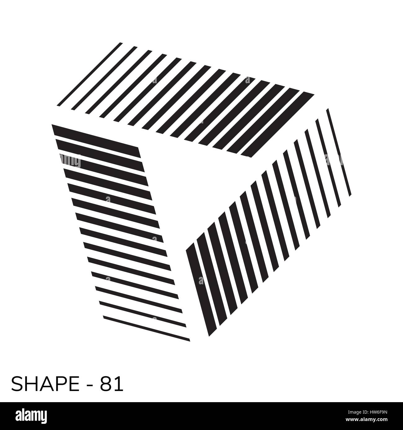Simple Geometric Shape Stock Vector Image & Art - Alamy