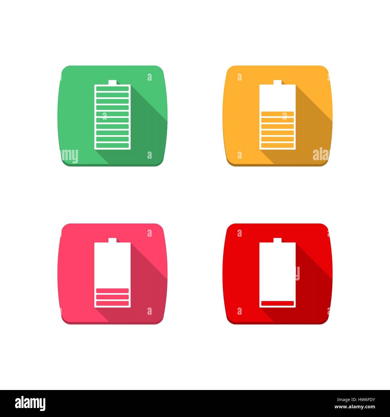 Square battery Stock Vector Images - Alamy