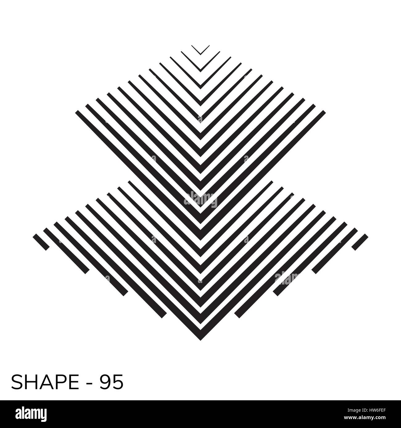 Simple Geometric Shape Stock Vector Image & Art - Alamy