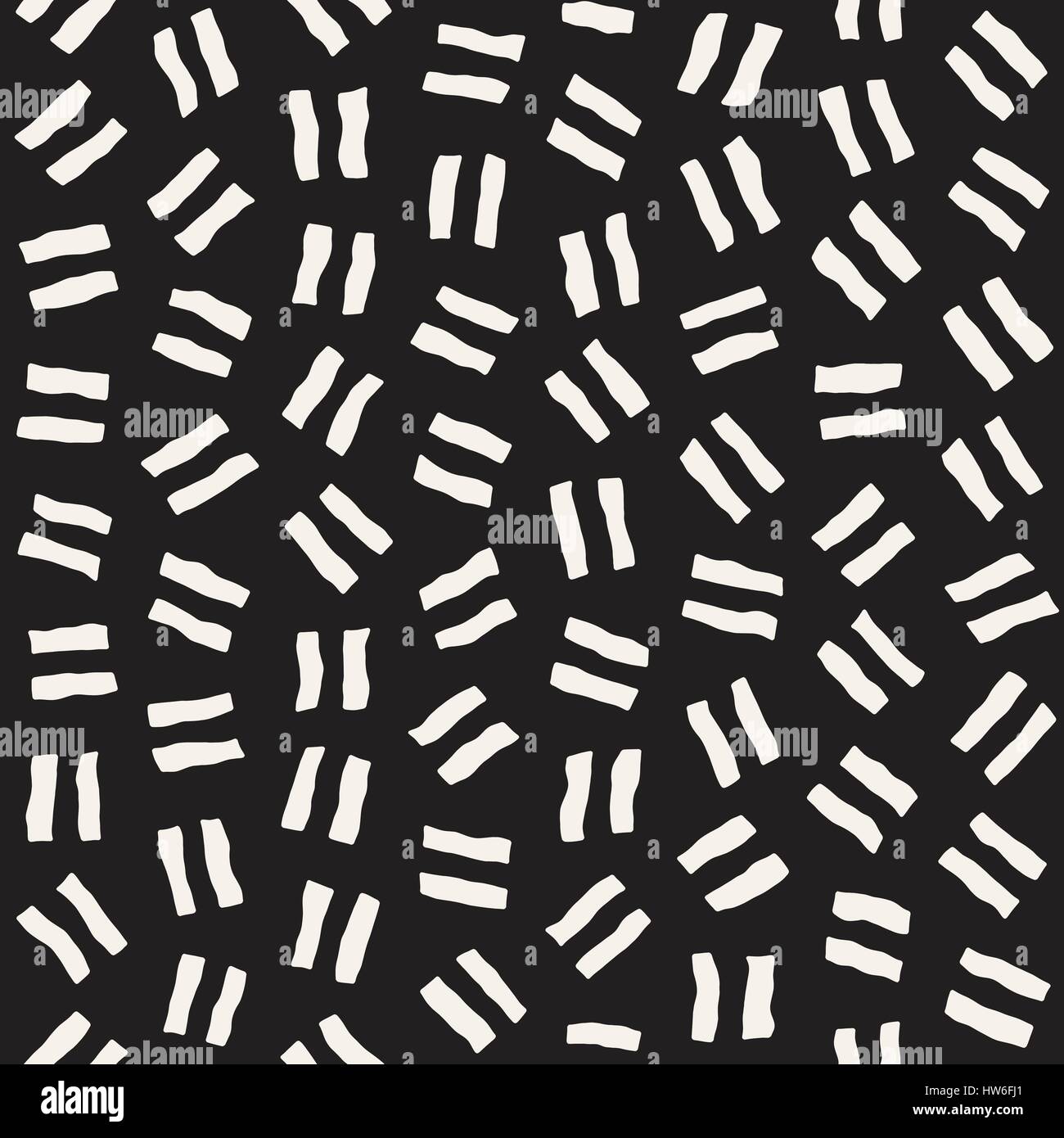 Vector Seamless Pattern. Abstract Background With Scattered Geometric ...