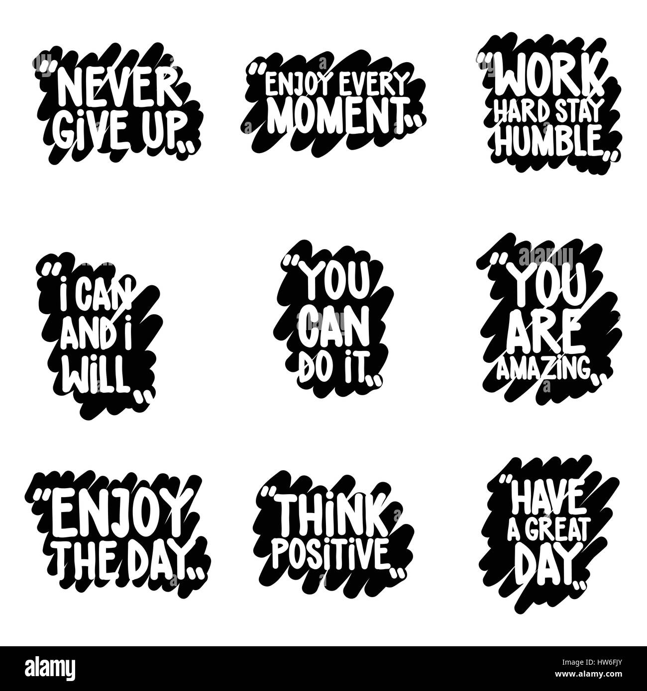 Saying quote Cut Out Stock Images & Pictures - Alamy