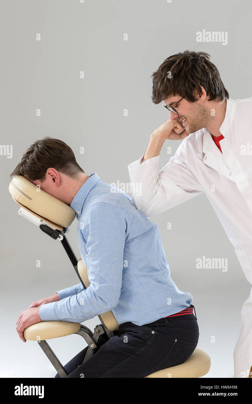 Massage chair in office hi-res stock photography and images - Alamy