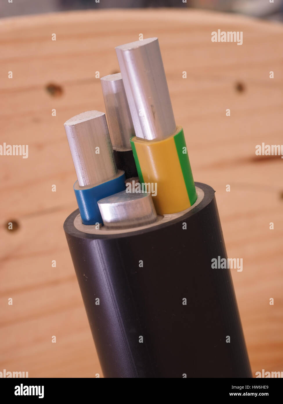 Medium Voltage Sector Cable Stock Photo - Alamy