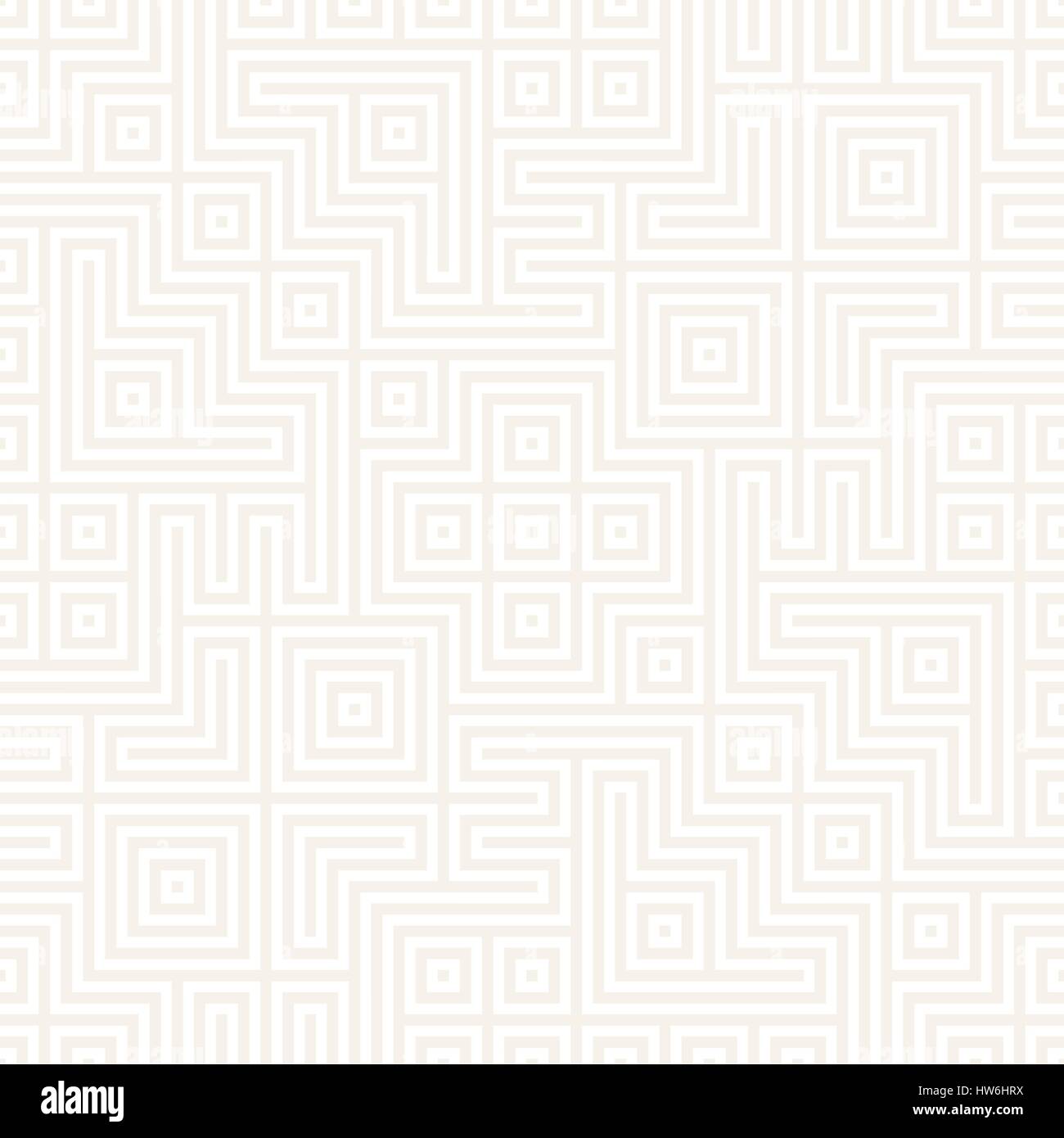 Geometric Ethnic Background Lattice. Stylish Subtle Texture. Vector Abstract Seamless Pattern ...