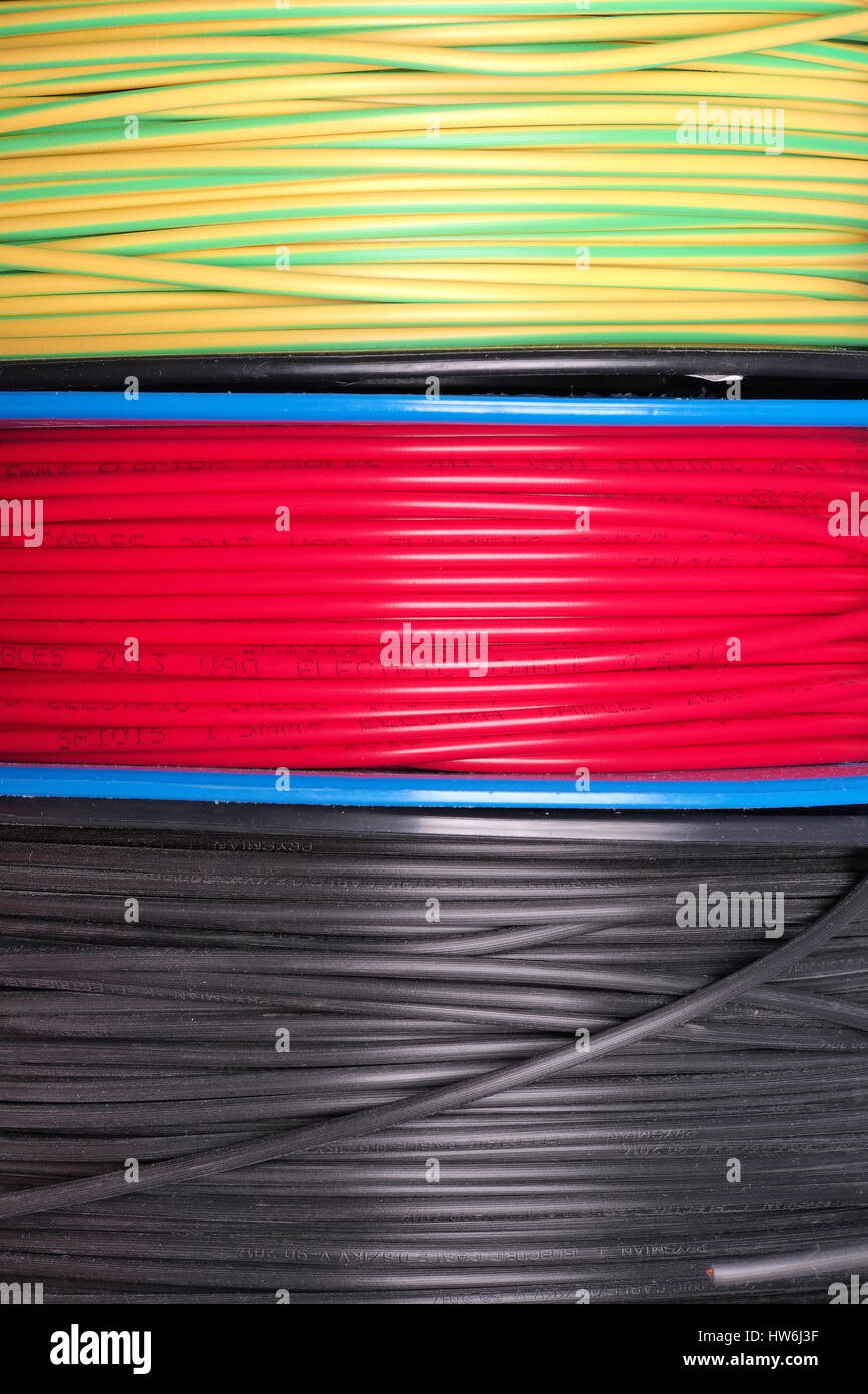 Three phase wiring hi-res stock photography and images - Alamy