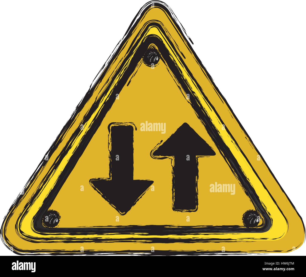 emblem metal warning icon Stock Vector Image & Art - Alamy