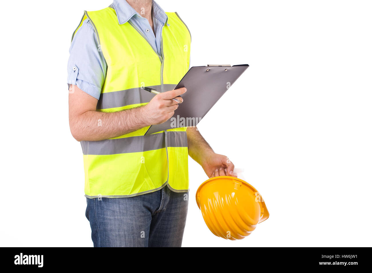 Blue collar worker Stock Photo - Alamy