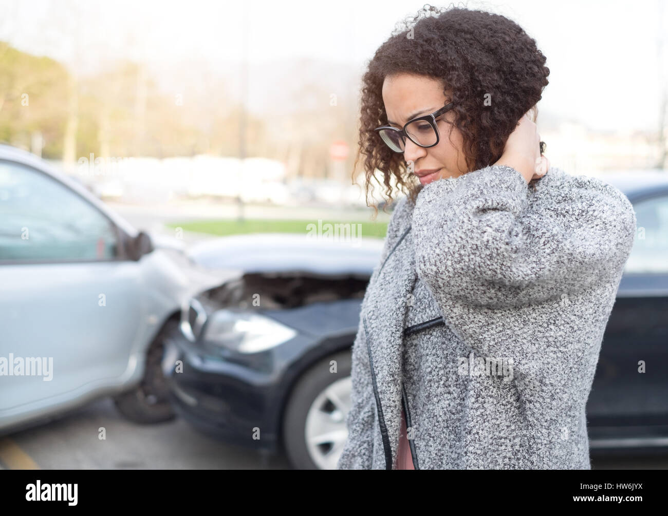 Rear end crash hi-res stock photography and images - Alamy