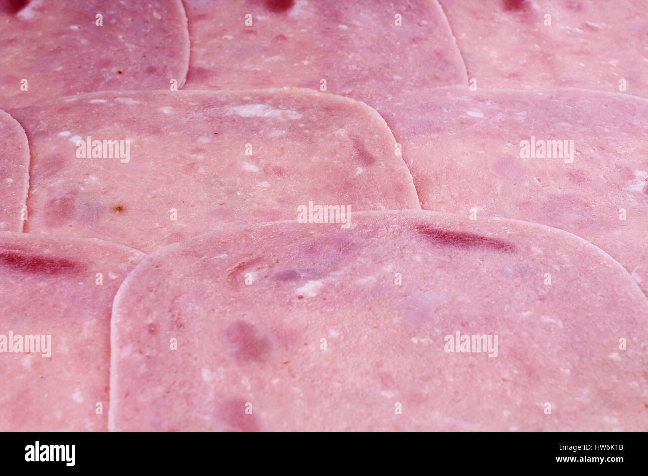 Pink ham meat Stock Photo - Alamy
