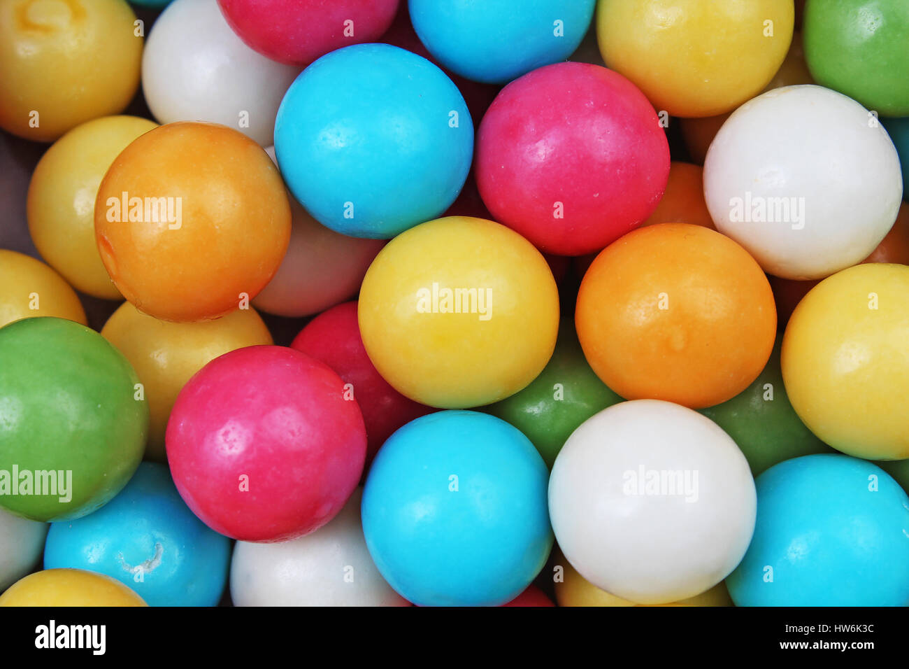 Bubblegum texture. Retro round bubblegums Stock Photo - Alamy