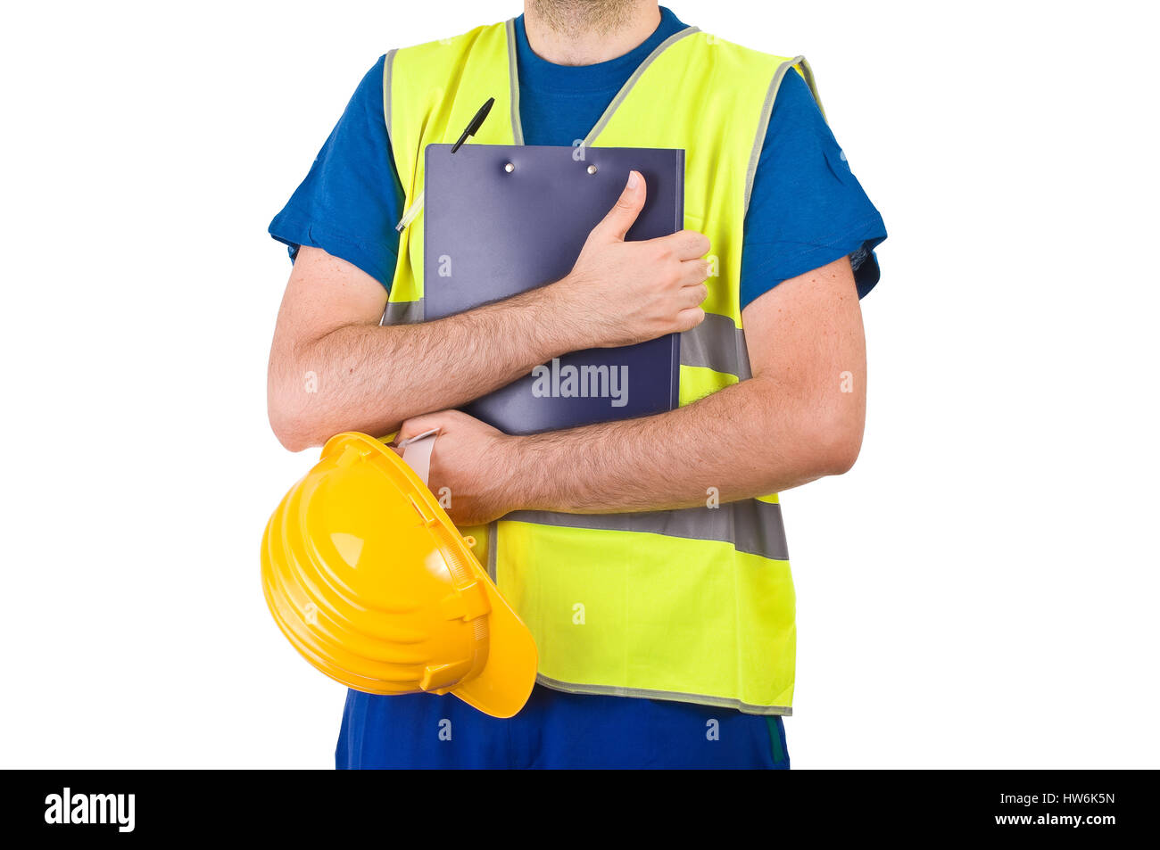 Blue collar worker Stock Photo - Alamy