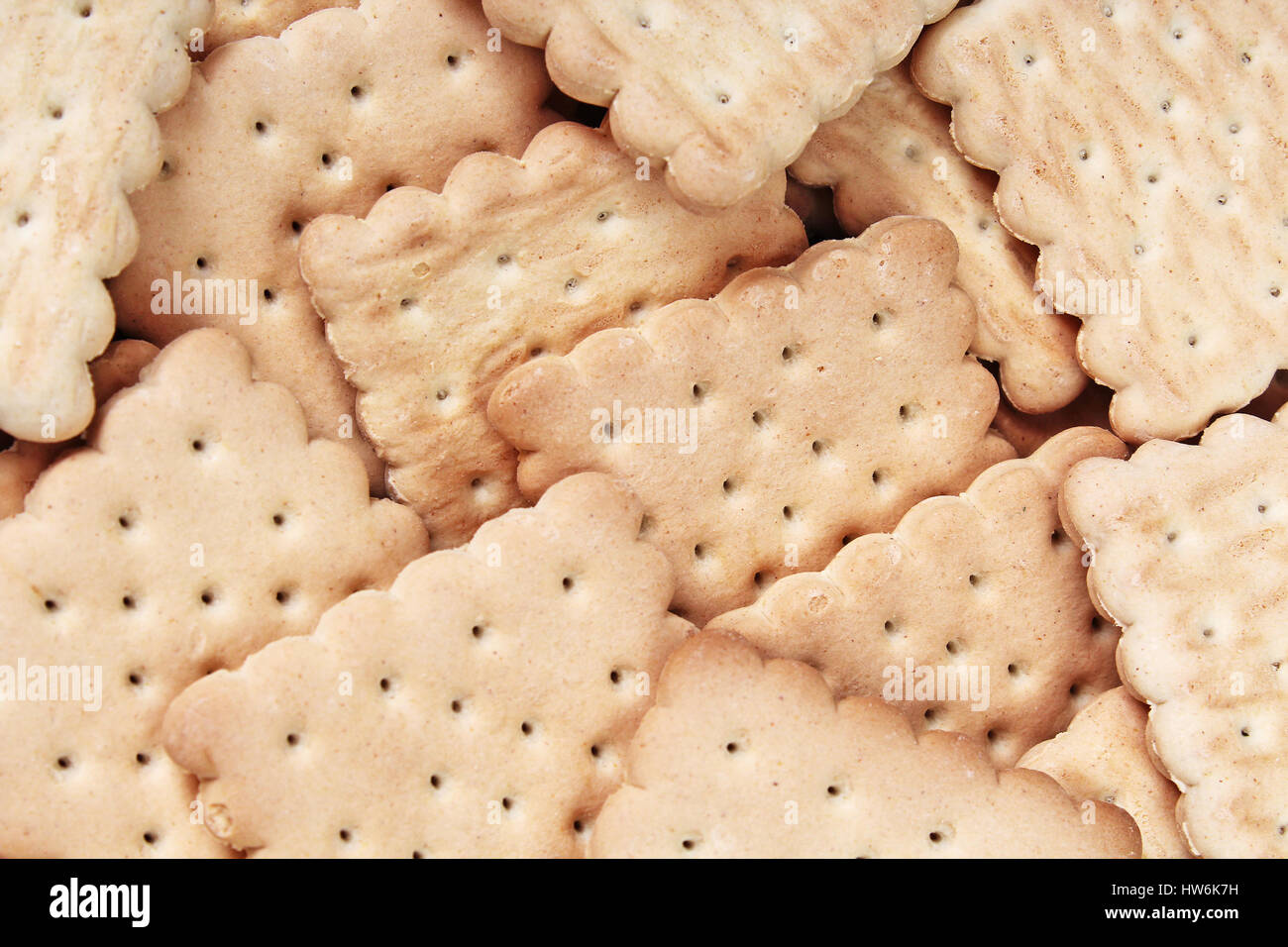 Pile batch stack of biscuits Stock Photo - Alamy