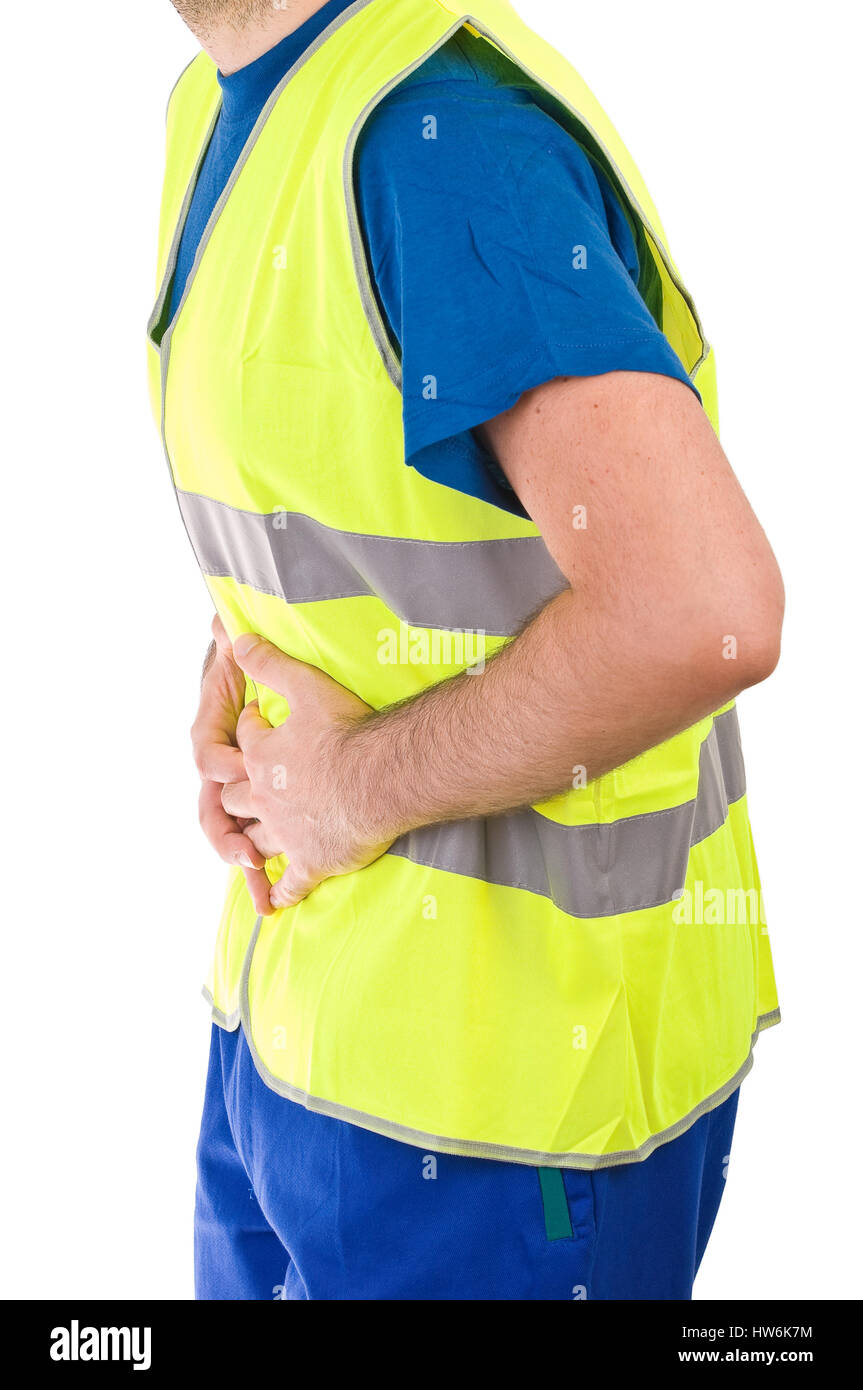 Pain worker blue hi-res stock photography and images - Alamy