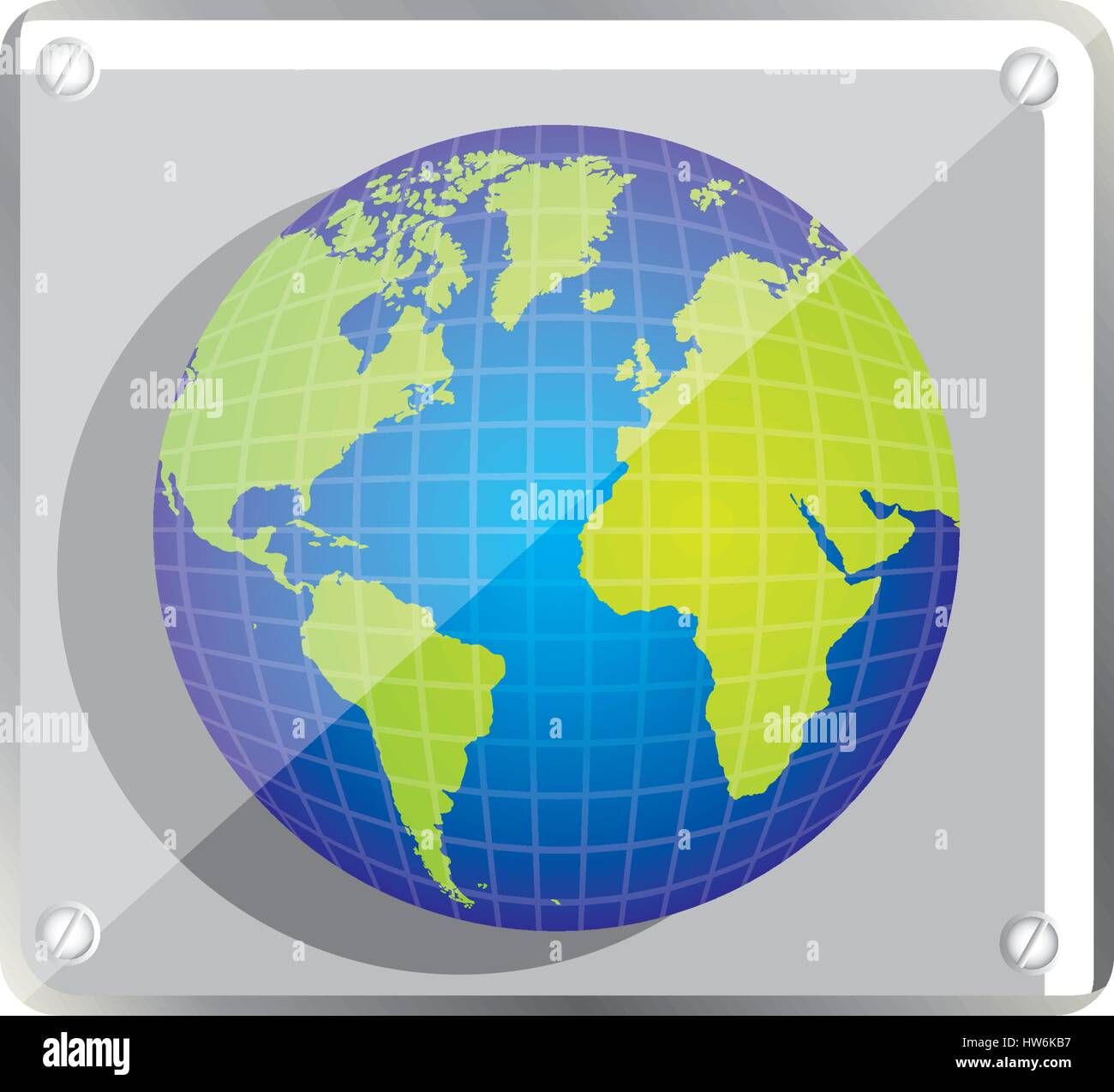 earth planet emblem icon Stock Vector Image & Art - Alamy