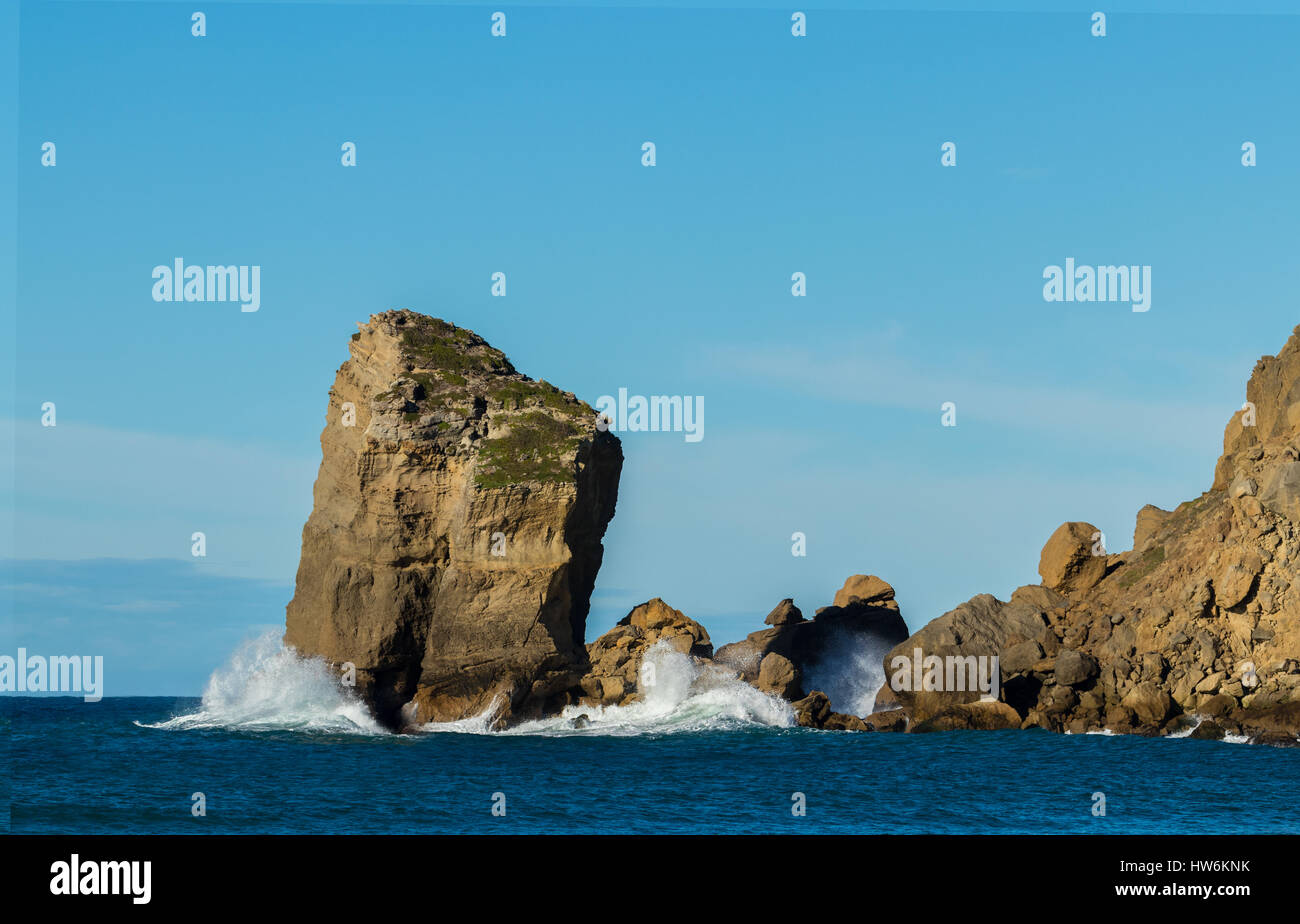 Split rock new zealand hi-res stock photography and images - Alamy