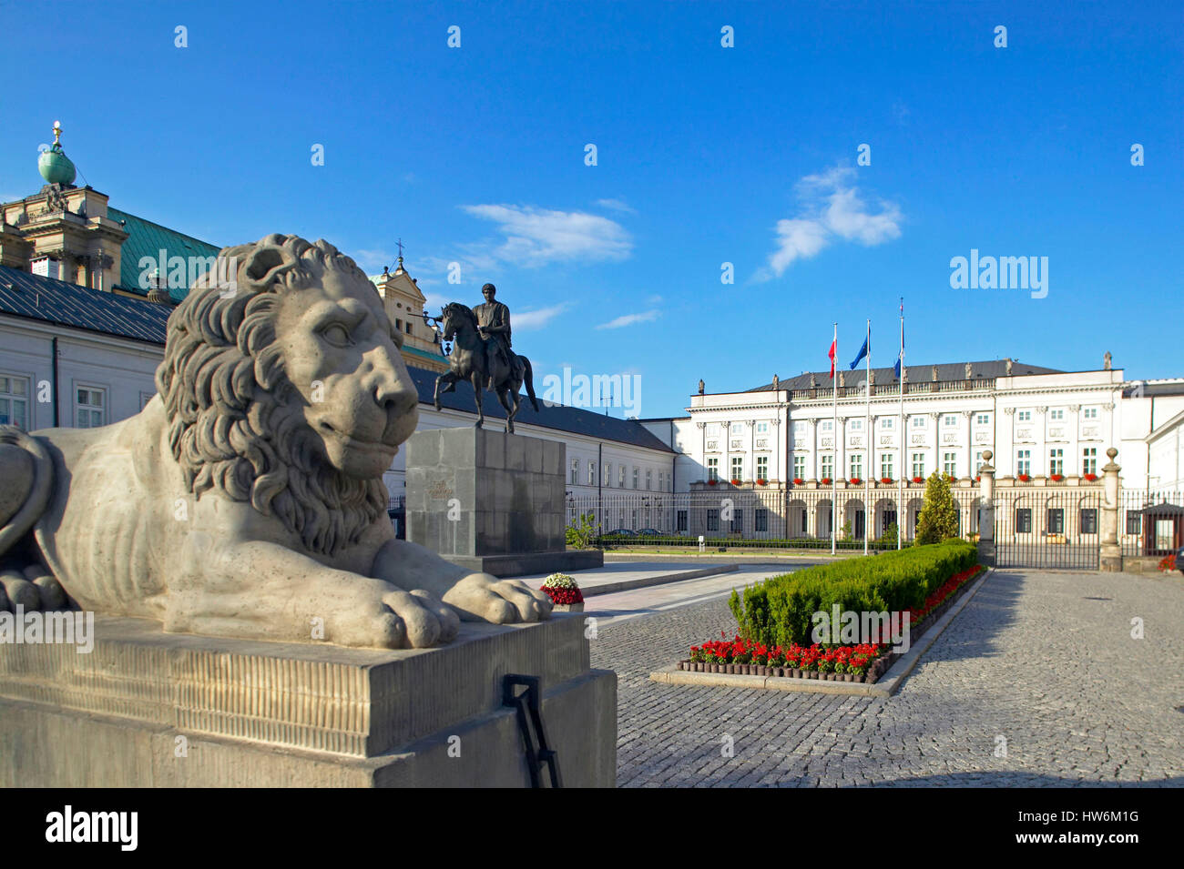 Presidential palace radziwill palace hi-res stock photography and ...