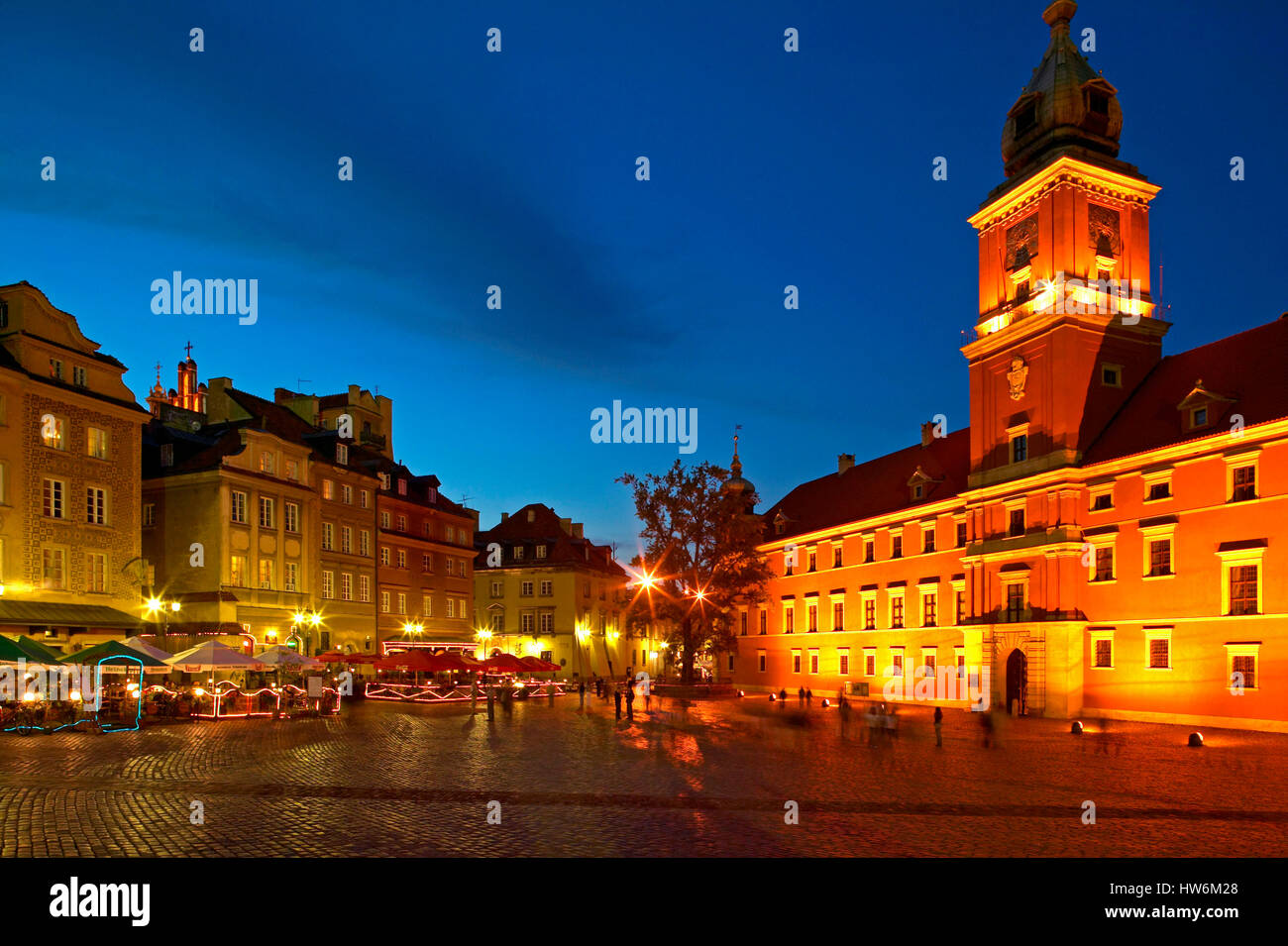 Royal Castle on Castle Square in Warsaw, Poland, Europe Stock Photo - Alamy