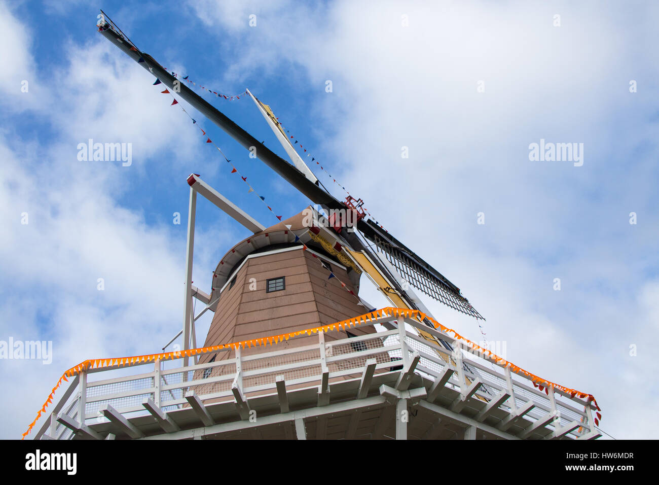 Dutch windmill of Foxton, New Zealand Stock Photo - Alamy