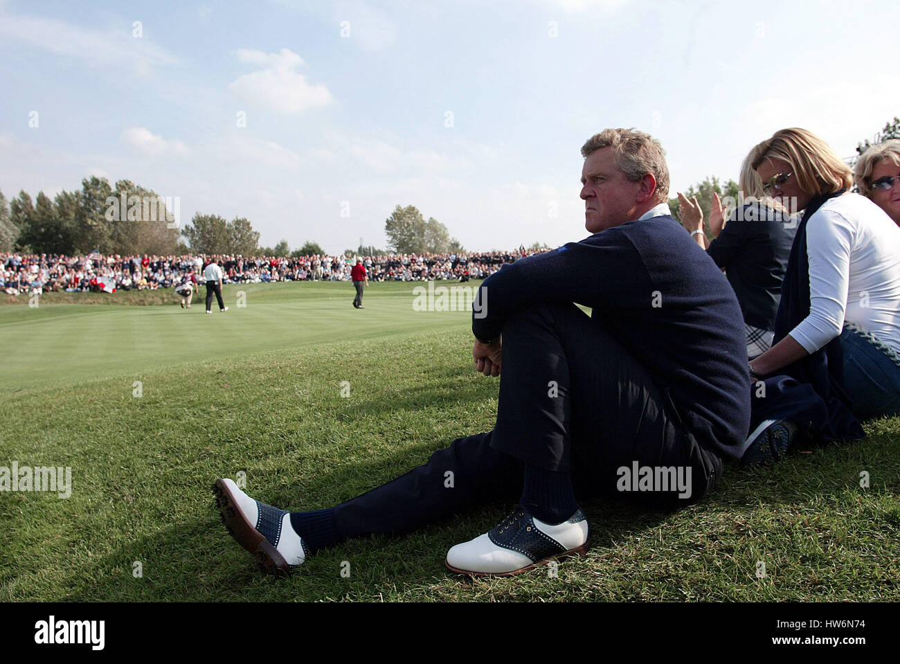 COLIN MONTGOMERIE RYDER CUP 02 14TH GREEN THE BELFRY SUTTON COLDFIELD ...